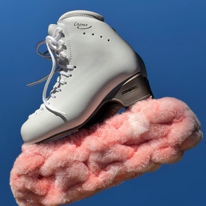 Fluffy Figure Skating Soakers | Soft Guards | Ice Skating Accessories ...