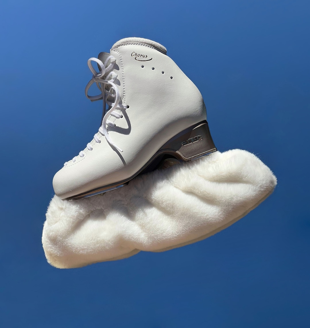 Faux Fur Figure Skating Soakers Soft Guards Ice Skating Accessories ...