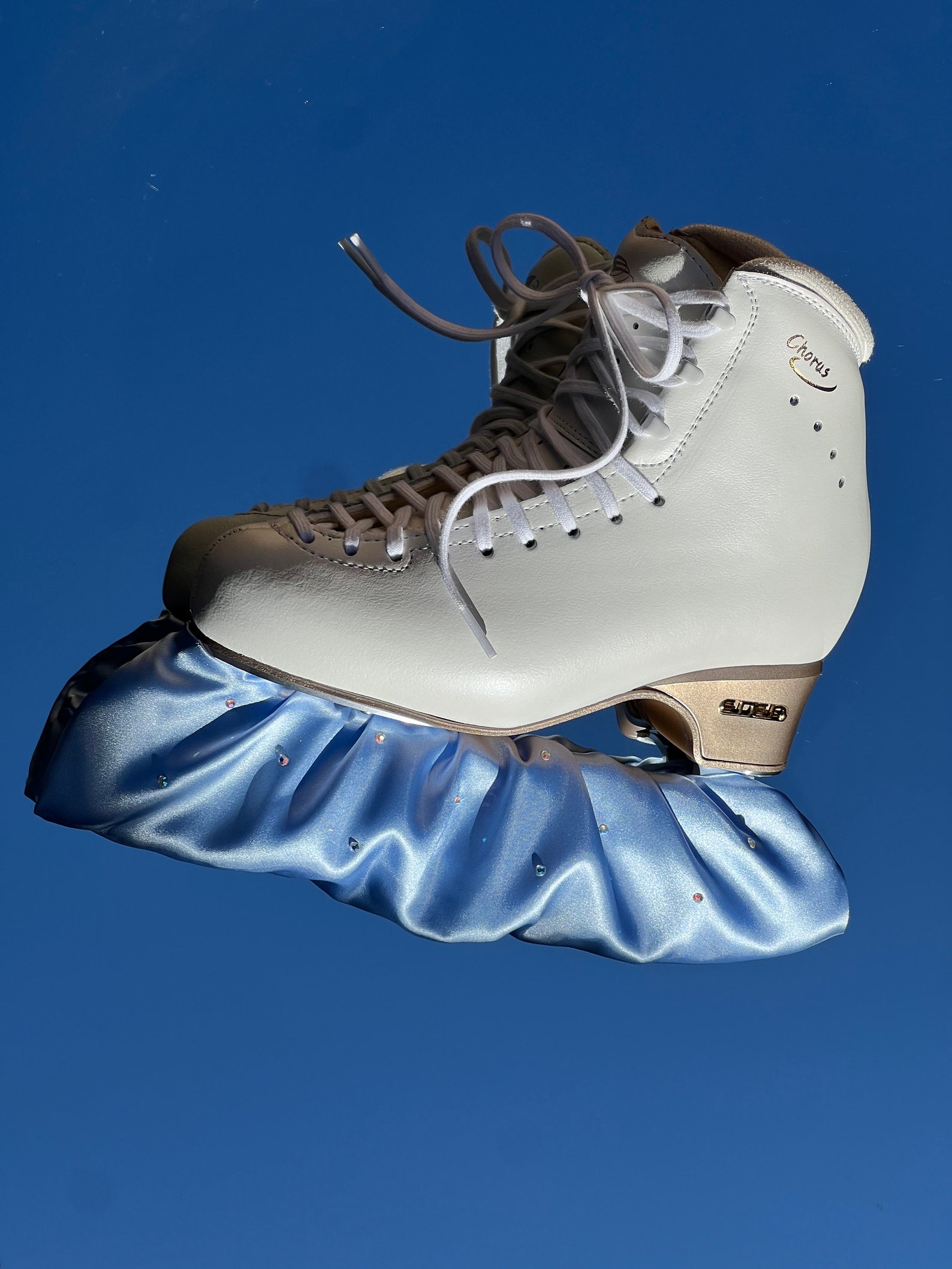 Figure Skating Soakers With Rhinestones Soft Guards Ice Skating ...