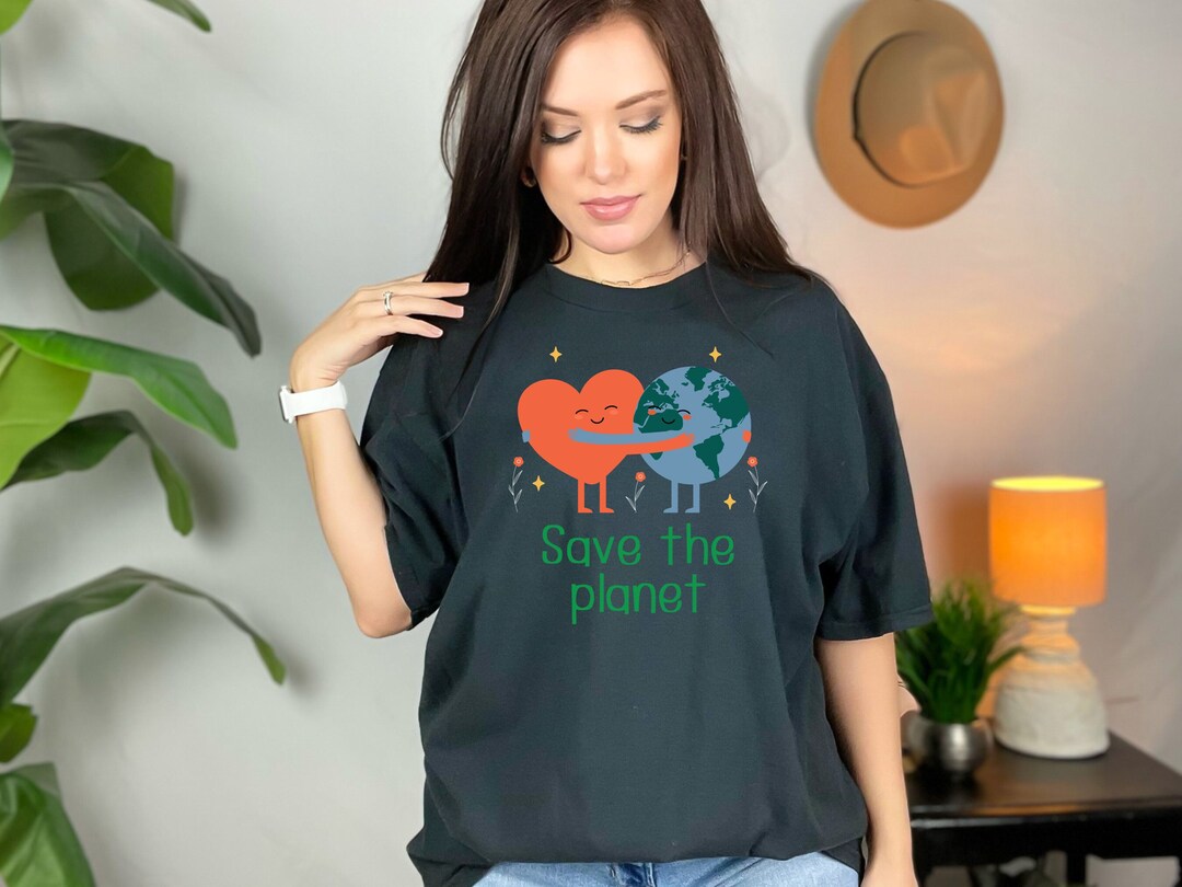Earth Day Save the Planet Shirt | Climate Change Shirts, Planet T-shirt ...