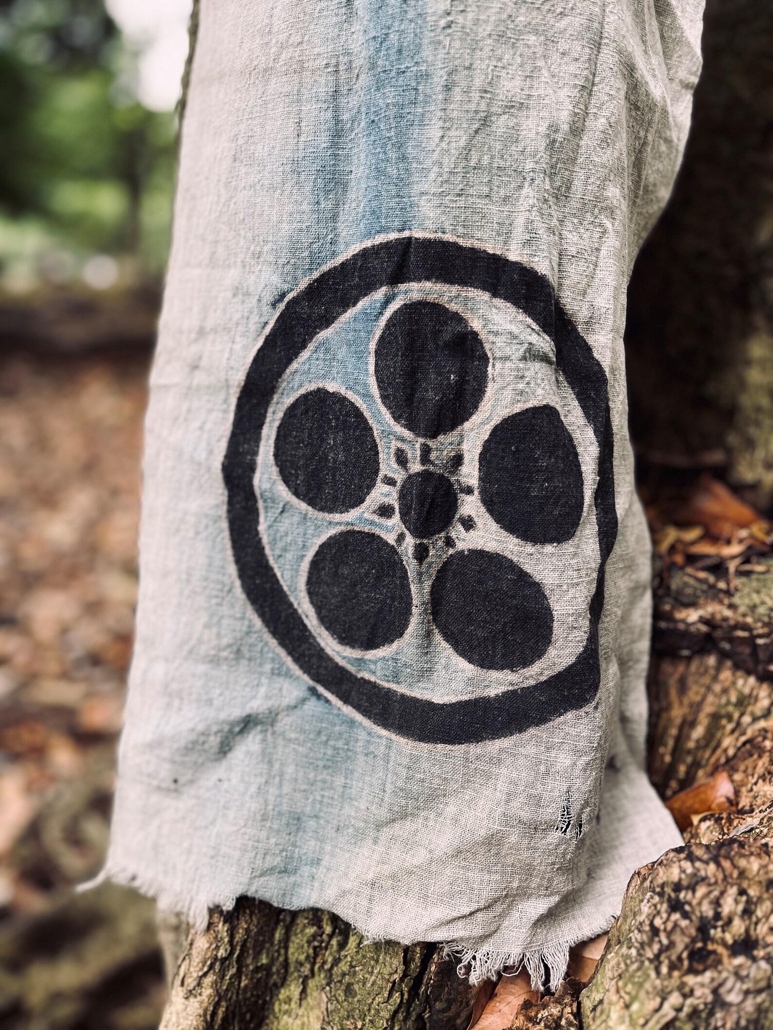 Japanese Vintage Cotton Flag With a Family Crest, Early Meiji Era. - Etsy