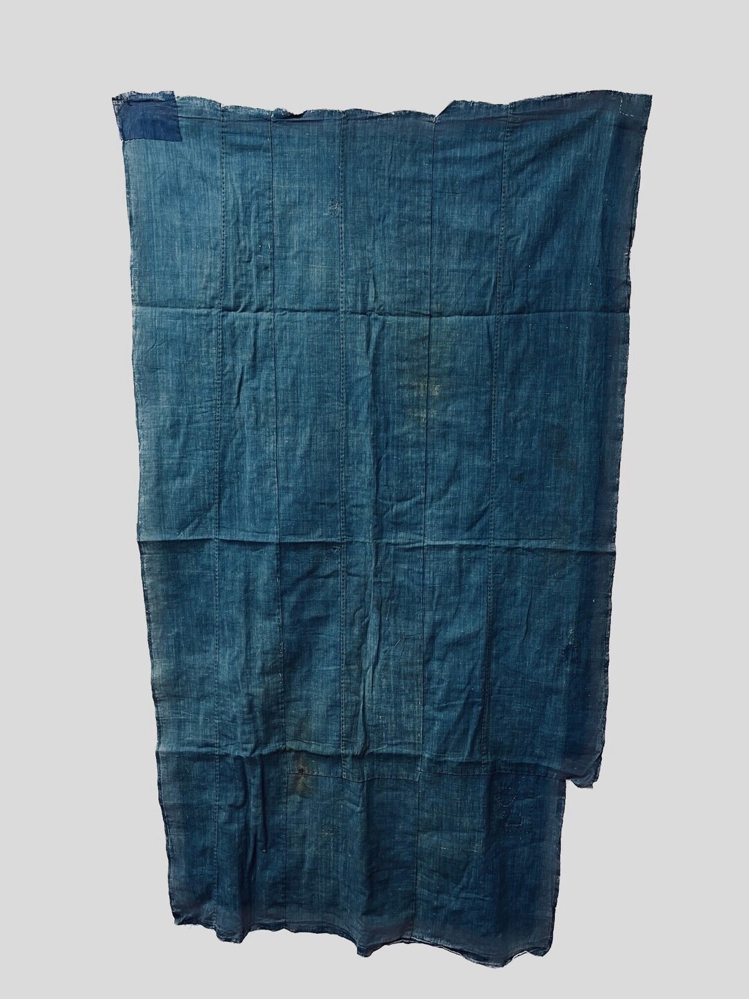 Japanese Vintage Indigo Dyed Cotton Boro, Early Showa Era. - Etsy