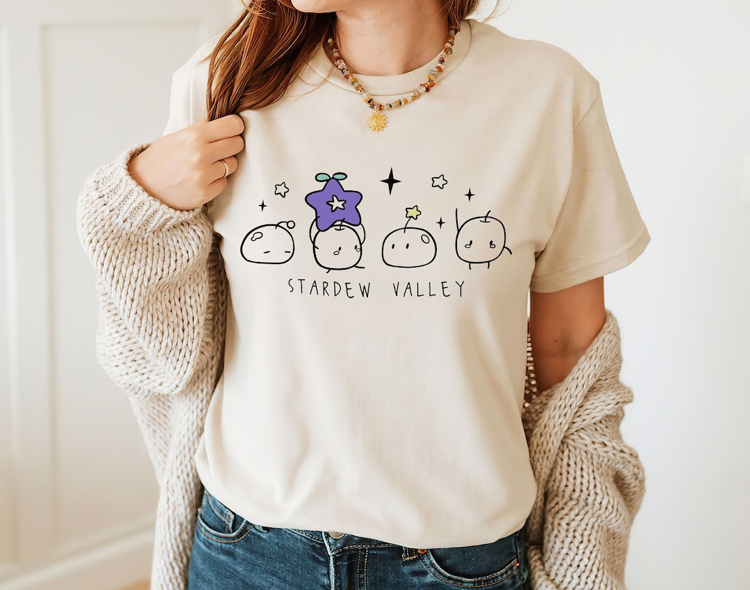 Stardew Valley Shirt Stardew Valley Gaming Shirts, Cozy Gamer Merch ...