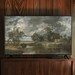 Samsung TV Frame Art, Lake View for Frame TV, Oil Painting, Digital ...