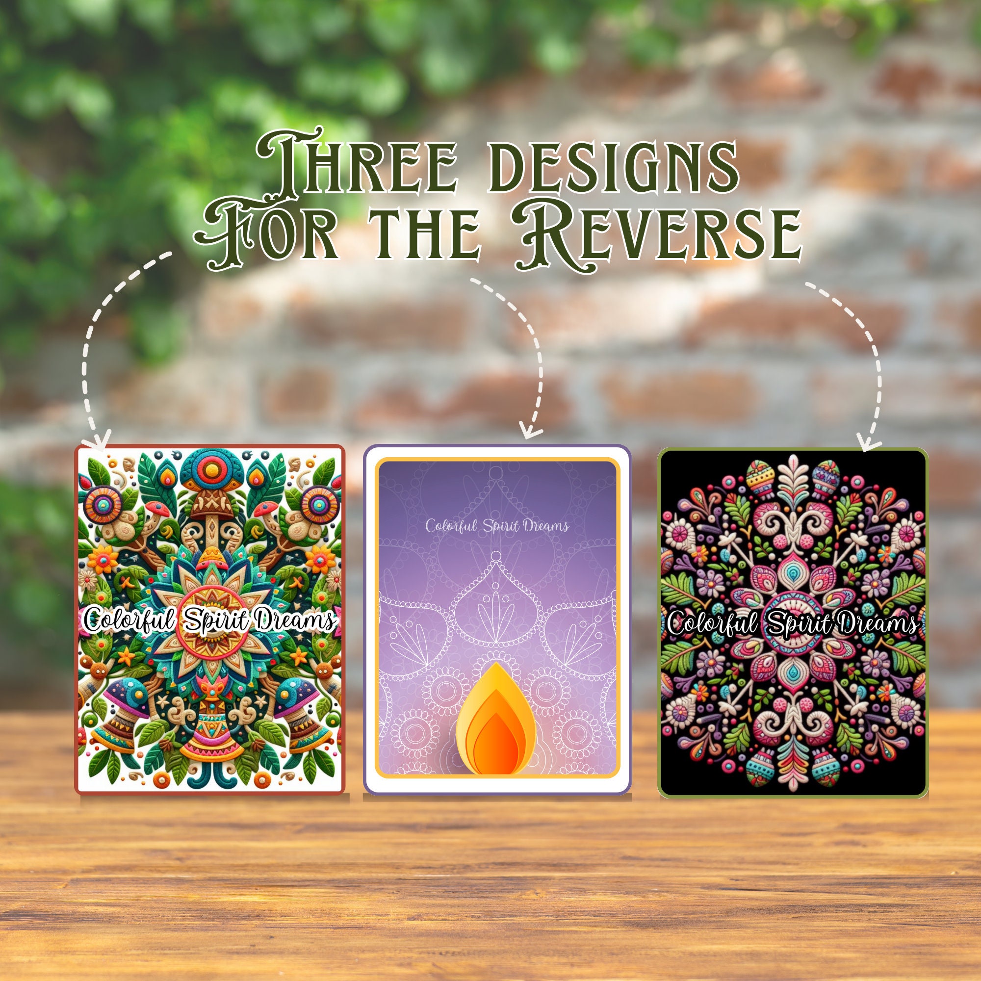 Printable Oracle Cards Green Tarot Cards Ancestral Plant Spirits ...