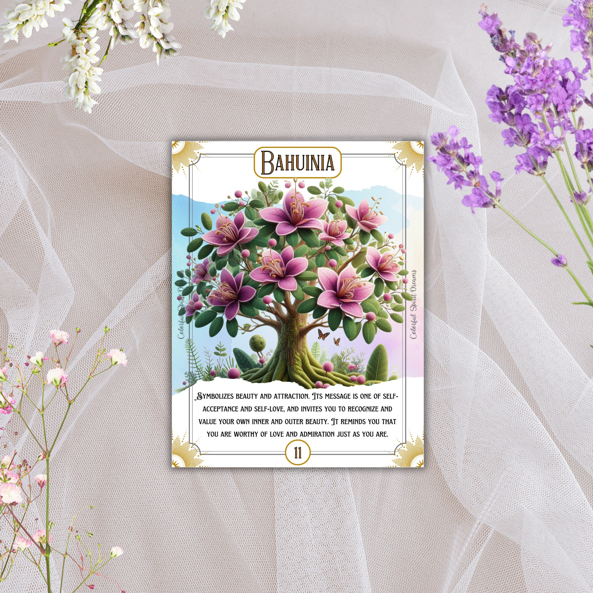 Printable Oracle Cards Green Tarot Cards Ancestral Plant Spirits ...