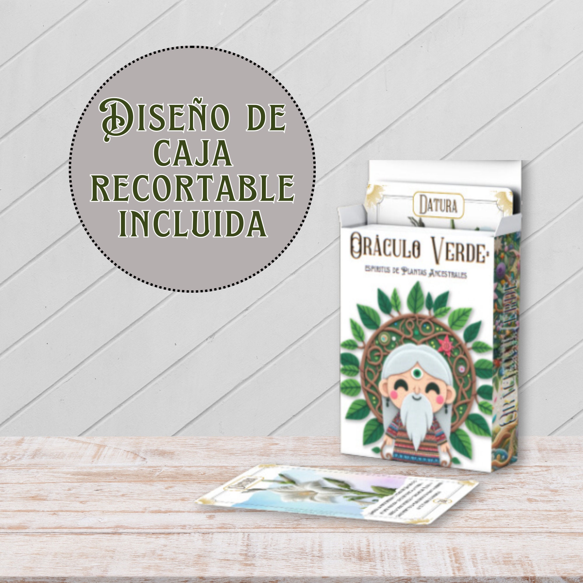 Printable Oracle Cards Green Oracle Cards Ancestral Plant Spirits ...