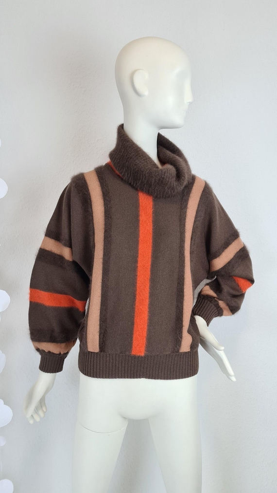 Angora wool blend true vintage sweater from 90s by Lu… - Gem