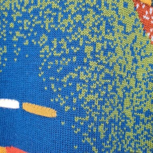 Vintage GECCU Merino Wool Sweater, 90s Abstract Knit, Made in Australia ...