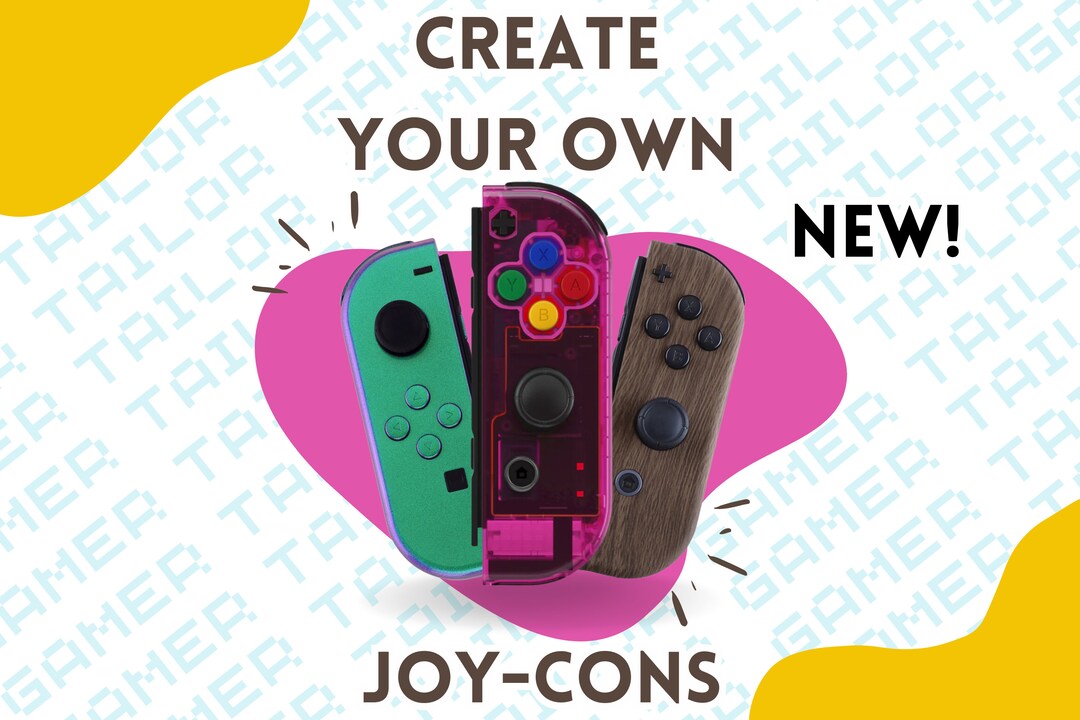 Custom Joycons Create Custom Controllers and Buttons - Etsy