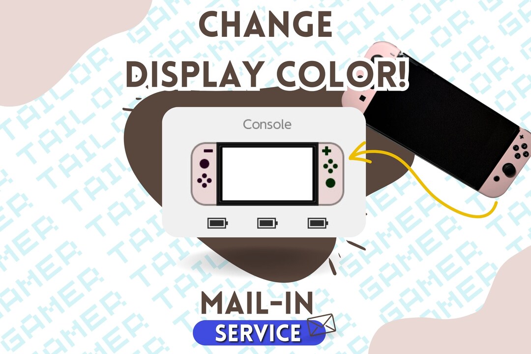 Change Display Colors on Nintendo Switch Change Joycon Moding Color ...