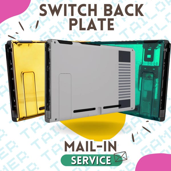 Nintendo Switch Backplate - Etsy