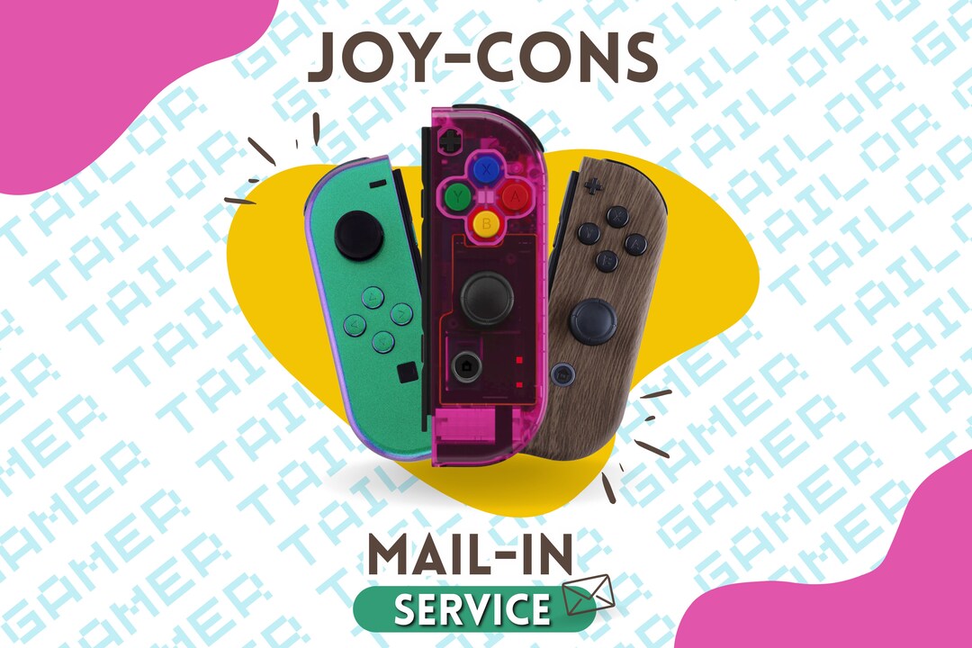 Joycon Shell Swap, Mail-in Services, Send in Your Own Joy-cons ...