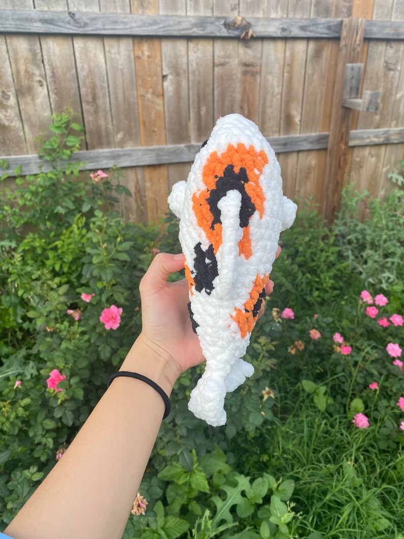 Koi Fish Fish Crochet Plushie koi Fish Plushie Decoration - Etsy