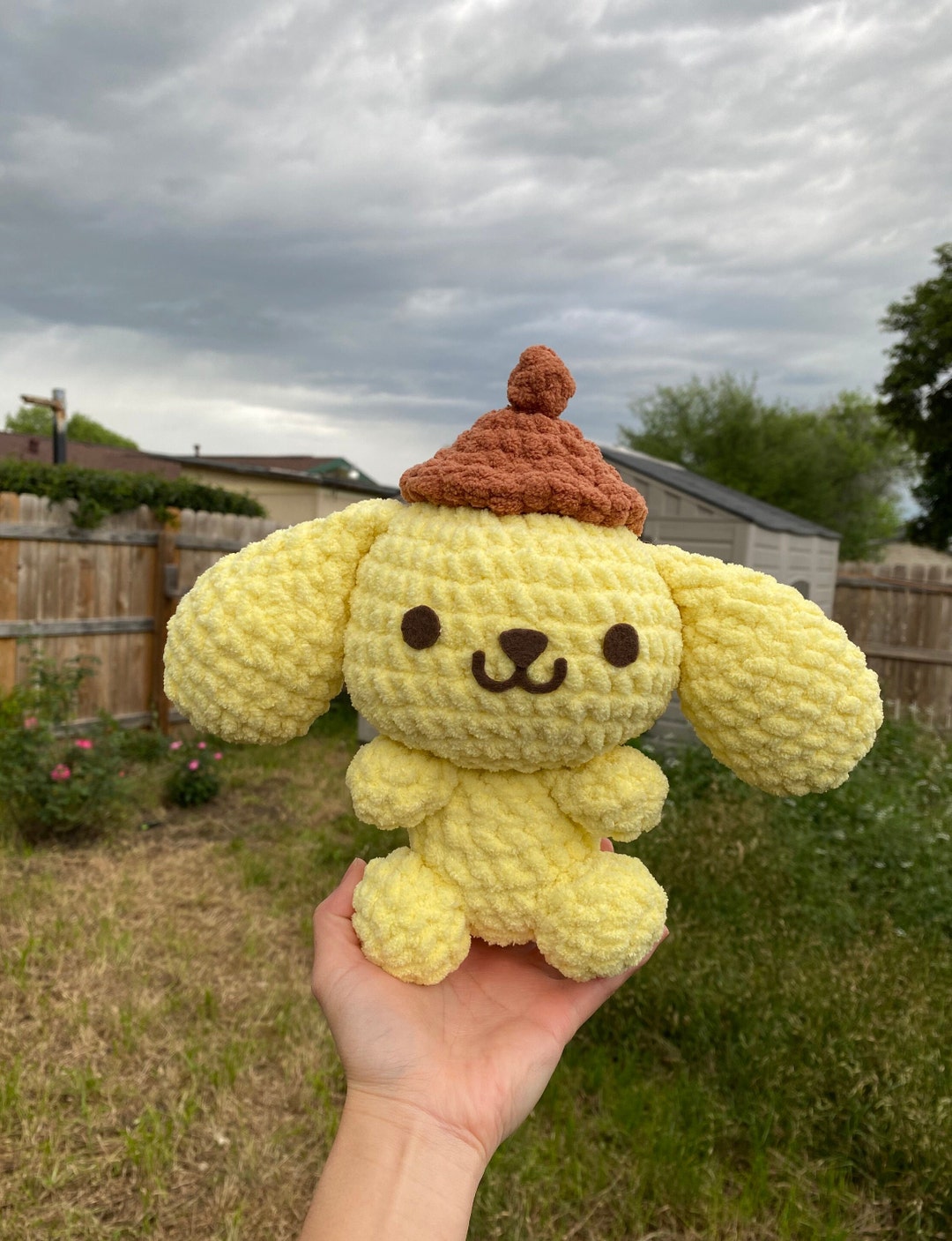 Pompompurin | Pompompurin Plushie | Amigurumi | Crochet - Etsy