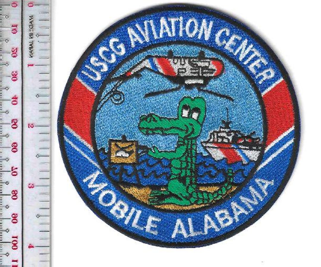 US Coast Guard USCG Aviation Center Mobile, Alabama Pa - Etsy