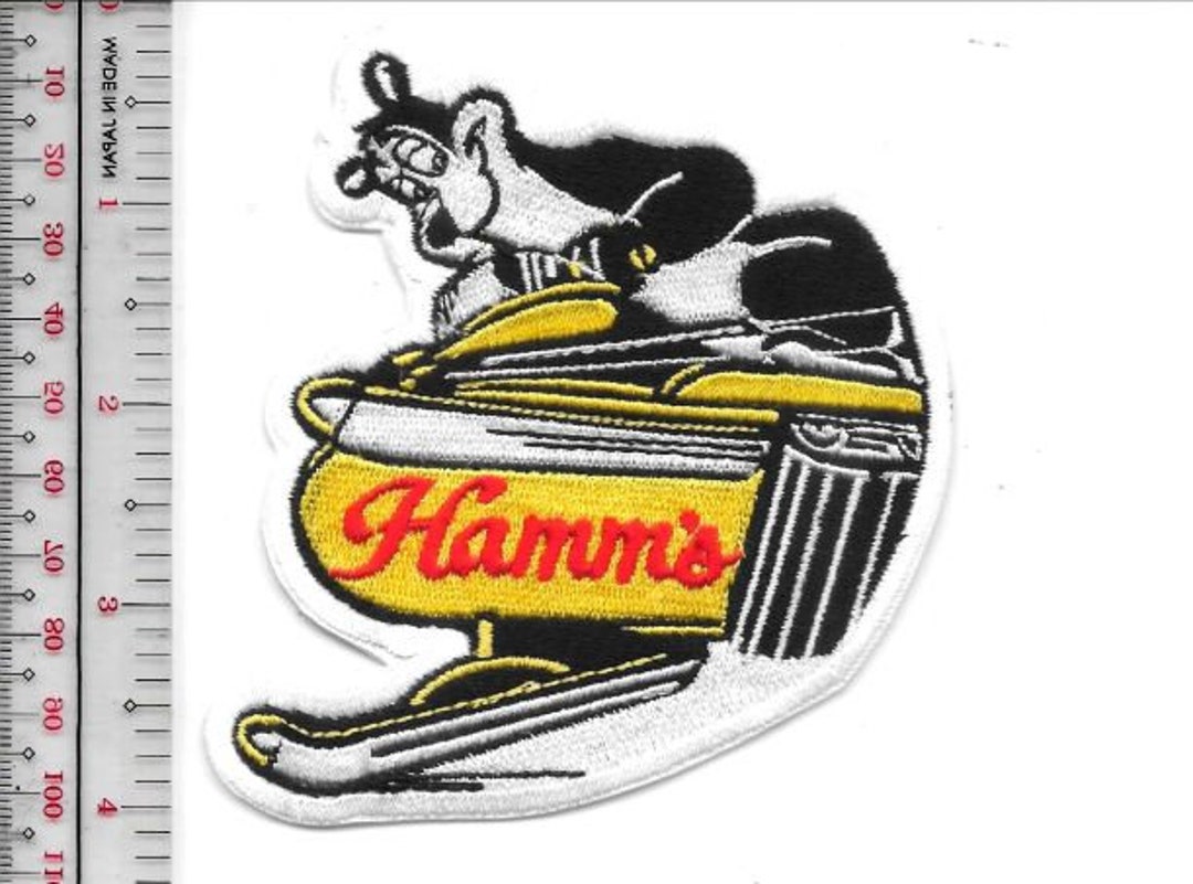 Retro Snowmobile & Beer Hamm's Bear Beer Snowmobile Promo Patch - Etsy