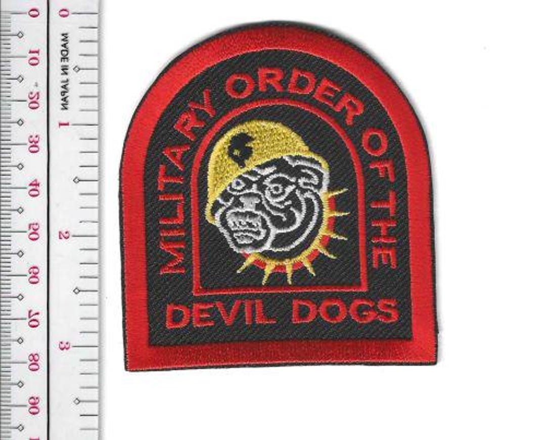 US Marine Corps USMC Military Order of the Devil Dogs Patch - Etsy
