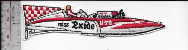 Vintage Hydroplane Miss Exide U-75 1965 Unlimited Class Thunderboat ...