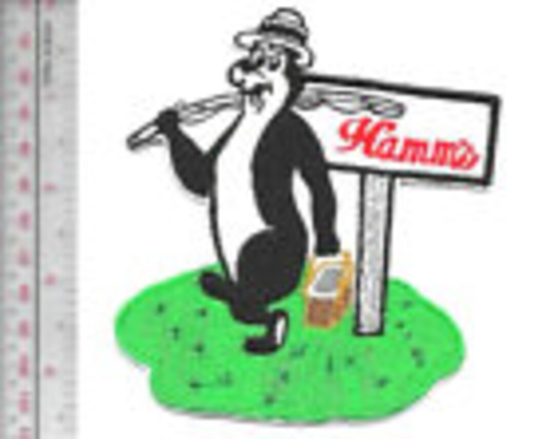 A Beer Fishing Hamm's Bear Gone Fishing Hamm's Beer of Saint Paul ...