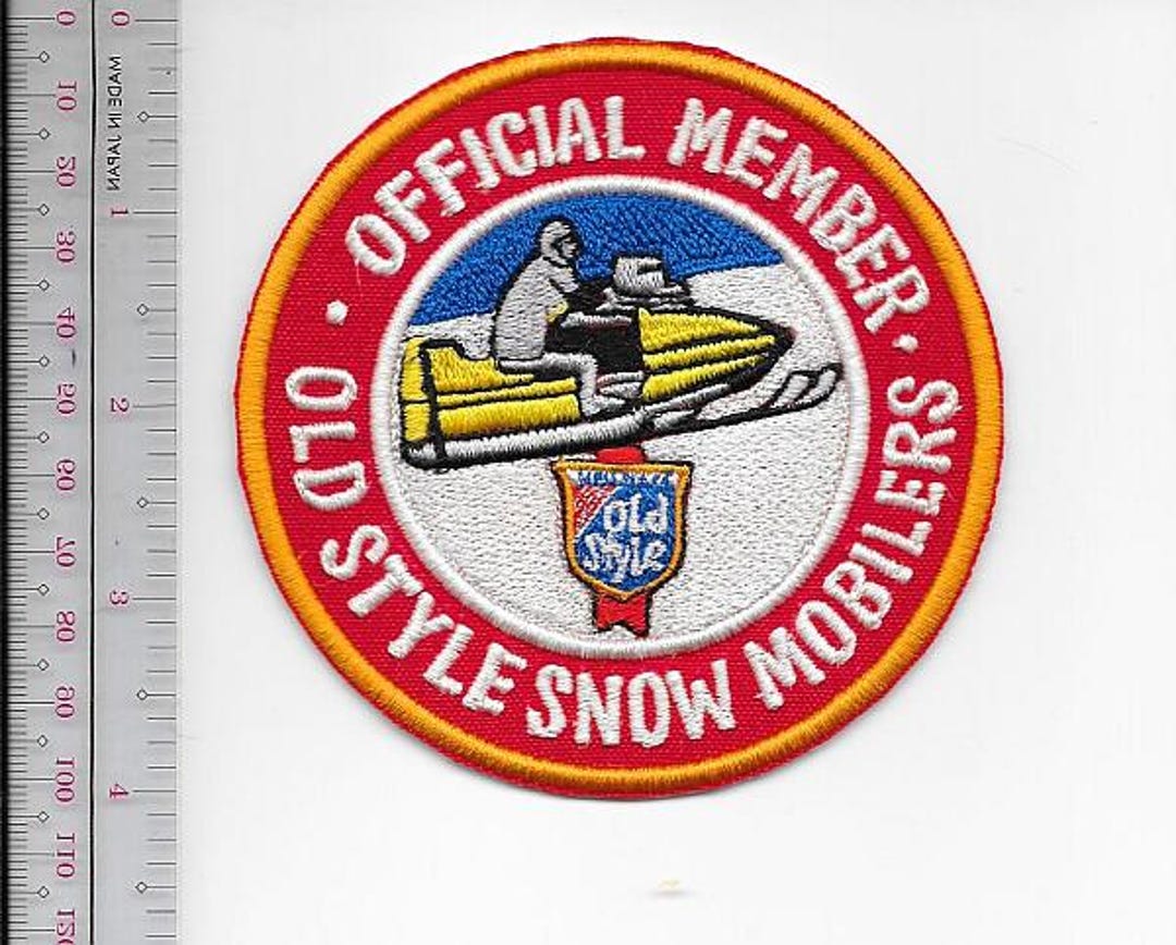 Snowmobile Beer Heileman's Old Beer Official Member Old Style Snow ...