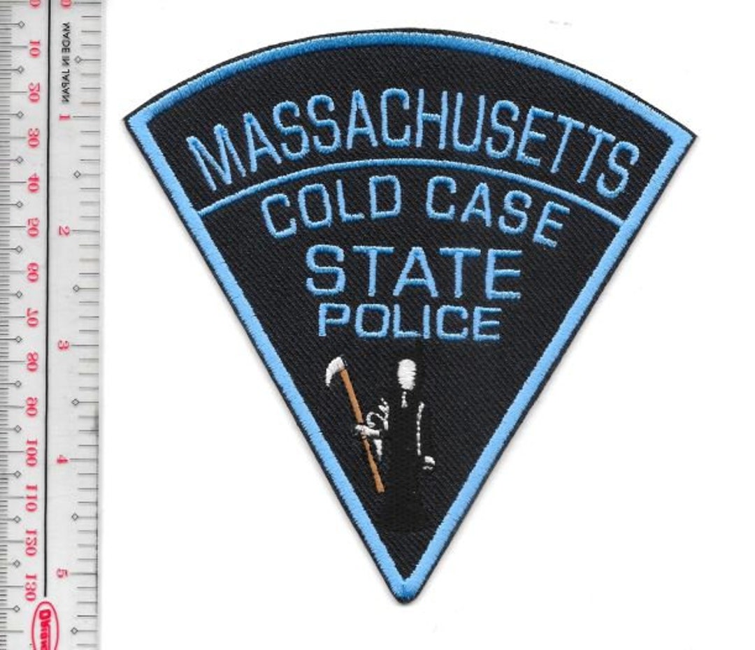 Massachusetts State Police Cold Case Unresolved Case Unit Patch - Etsy