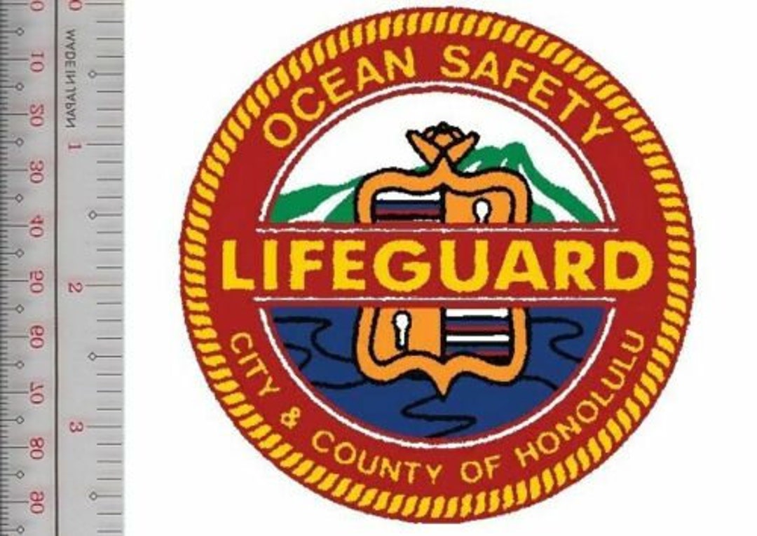 Vintage Surfing Hawaii Lifeguard Ocean Safety Honolulu City & County ...