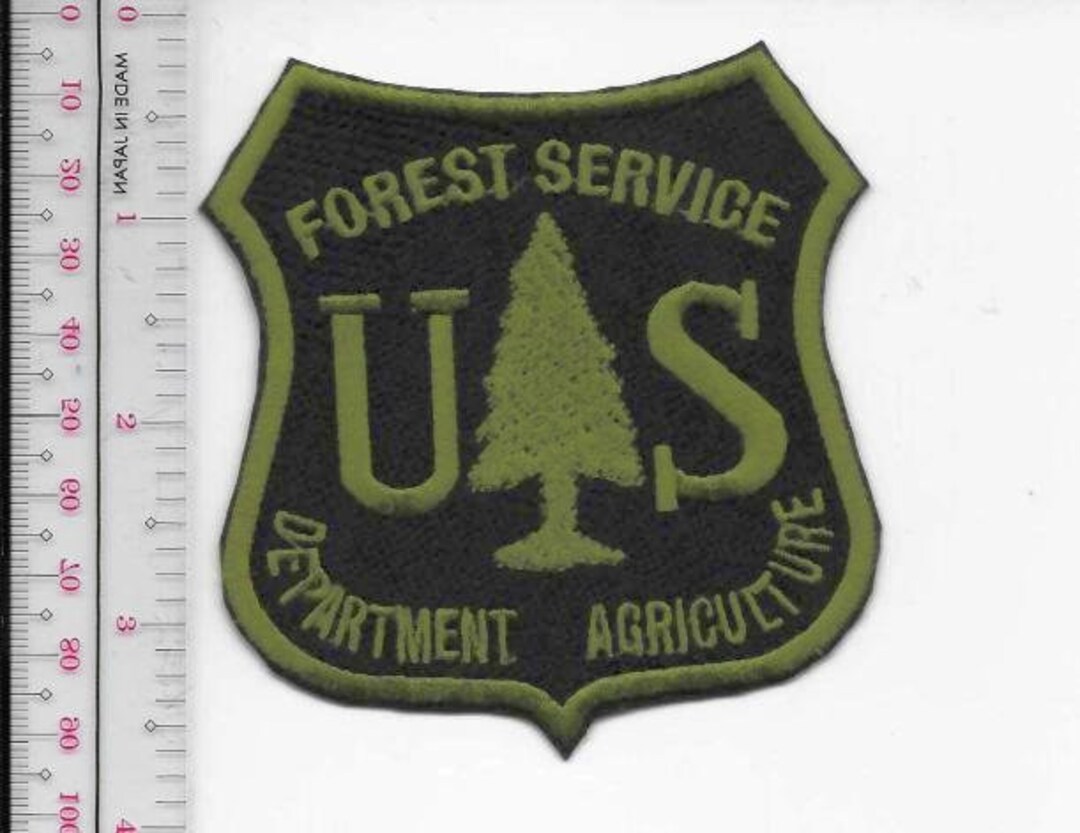 Hot Shot Wildland Fire Crew USFS United States Forest Service Green on ...