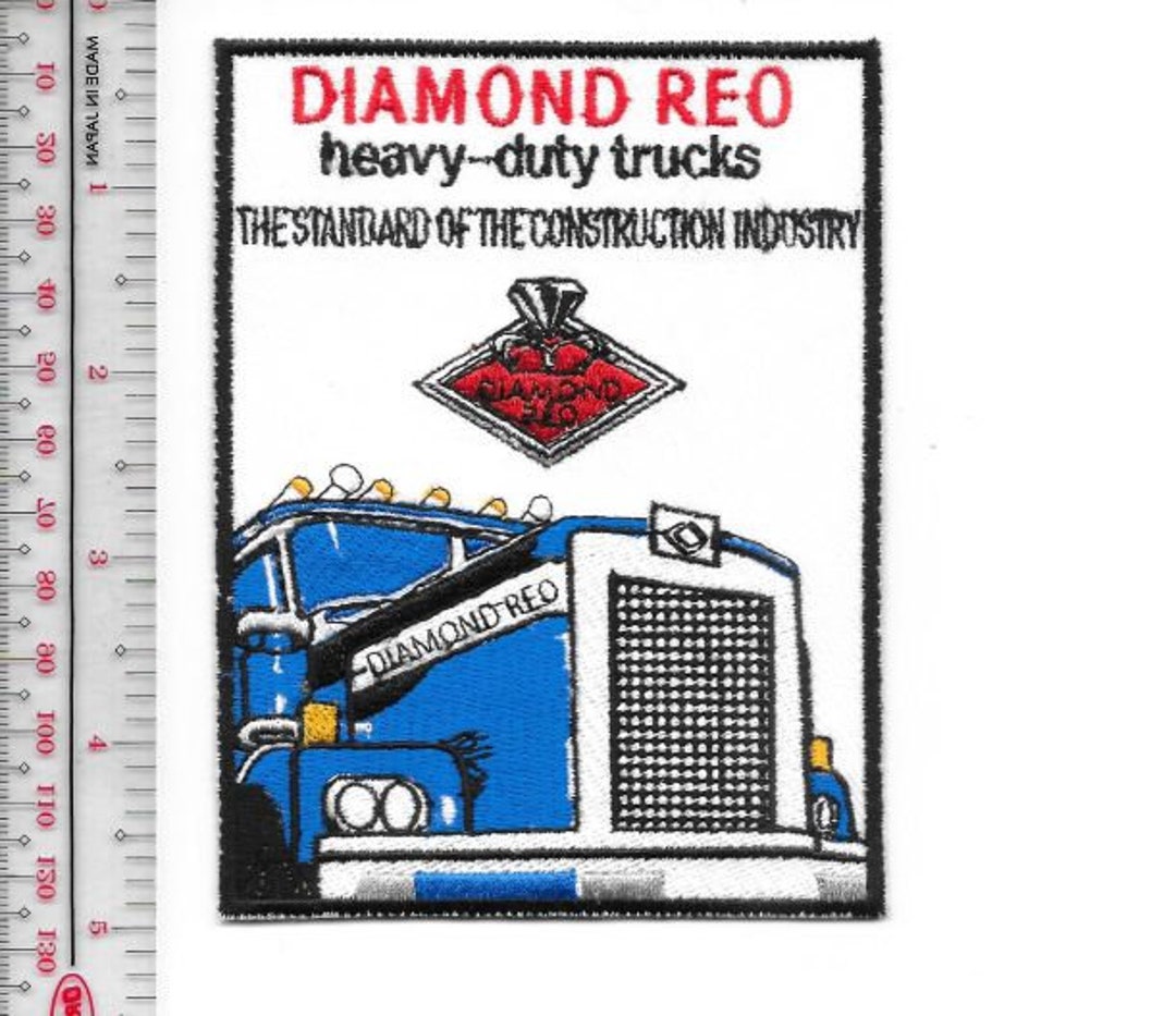 Retro Trucking Diamond Reo Heavy Duty Tractor Truck Promo Patch Blue - Etsy