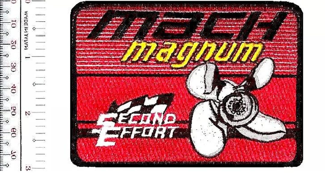 Vintage Retro Outboard Johnson Mach Magnum Regatta Racing Second Effort ...