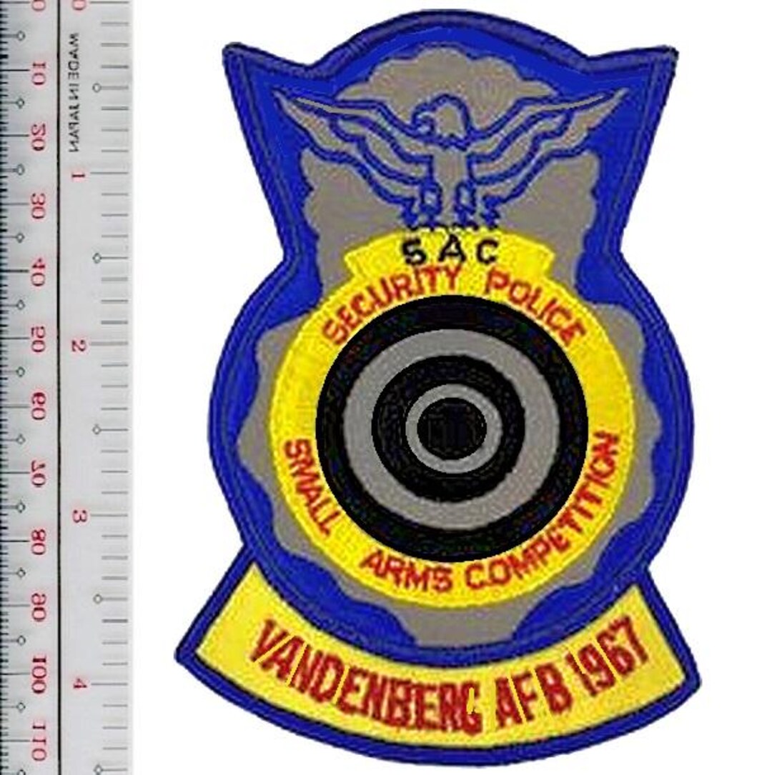 US Air Force USAF SAC Small Arms Competition 1967 Vandenberg Air Base ...