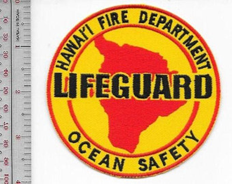Vintage Surfing Hawaii Fire Department Lifeguard Ocean Safety Lifeguard ...