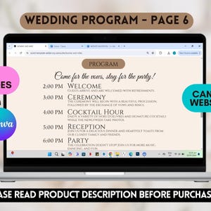 Custom Modern Wedding Invitation Website With RSVP Wedding Reception ...