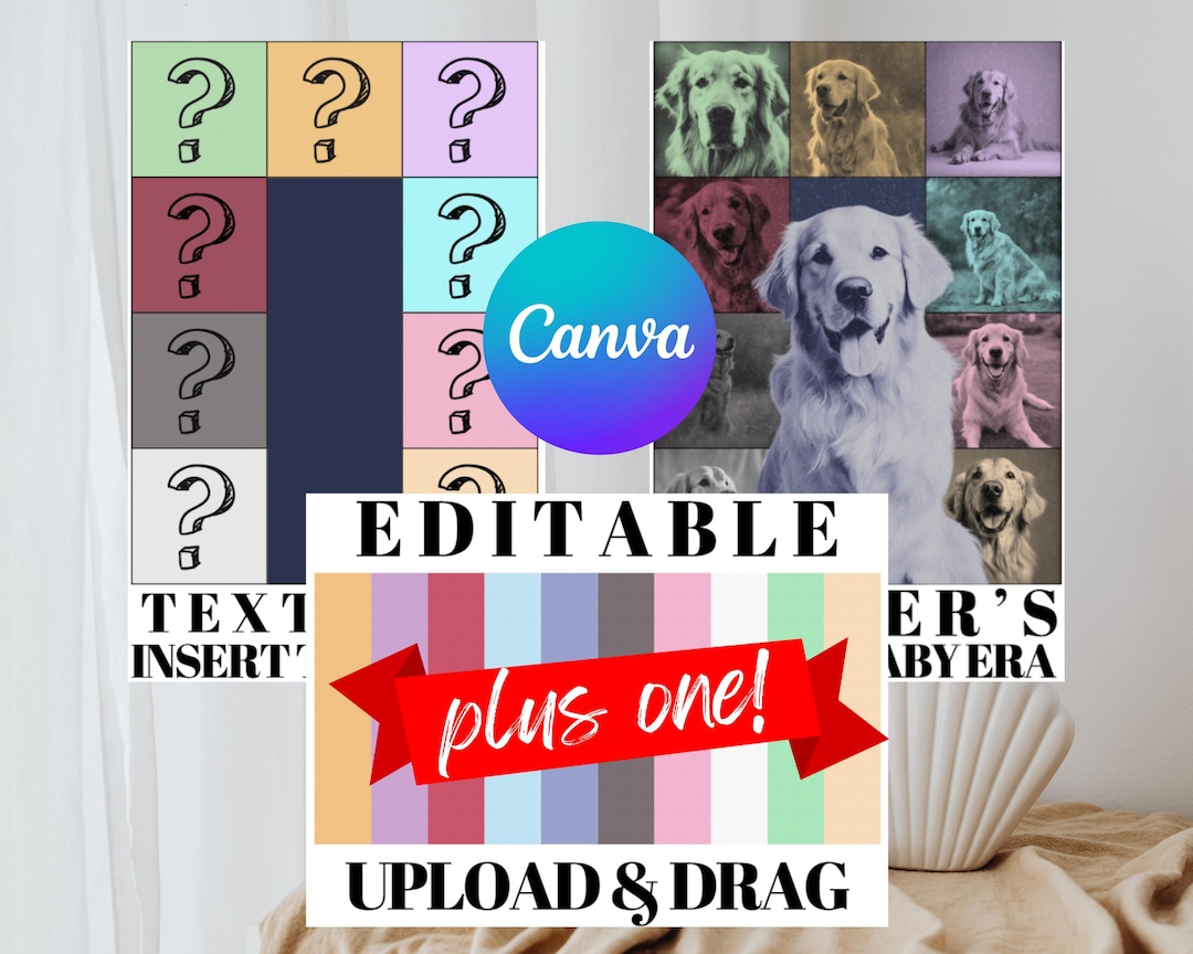 Editable Custom Eras Tour TEMPLATE, Personalized Eras Tour Themed ...