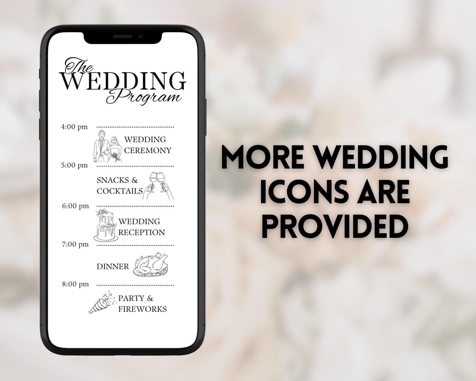 Animated Wedding Invitation Video Template Customizable Canva Invite ...