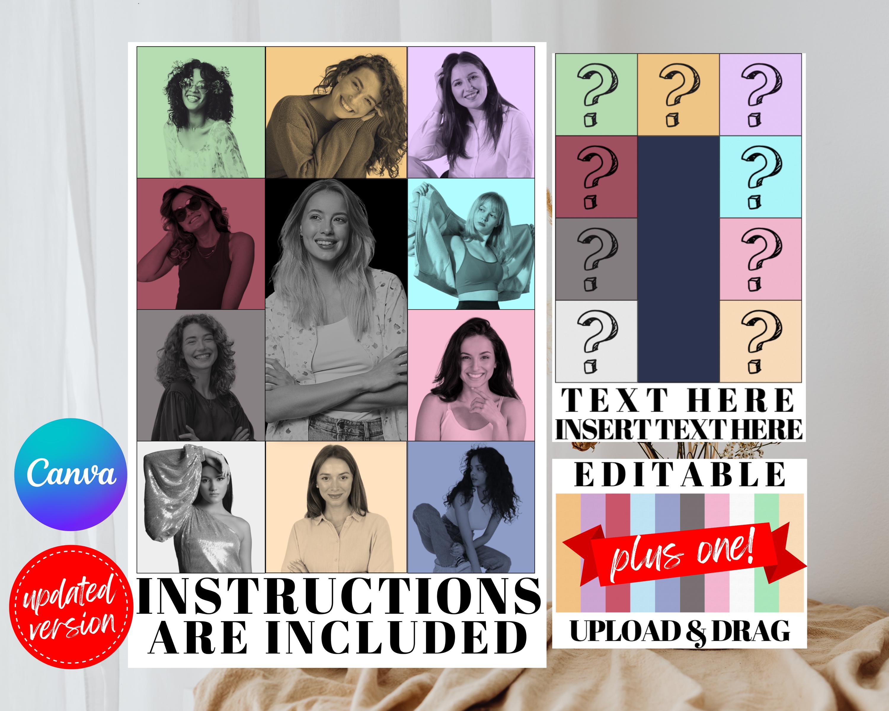 Editable Custom Eras Tour TEMPLATE, Personalized Eras Tour Themed ...