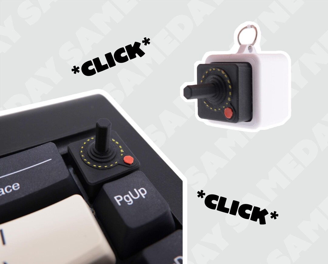 Atari CX40+ Joystick Keycap & Keychain | Stress Relief Fidget Toy ...