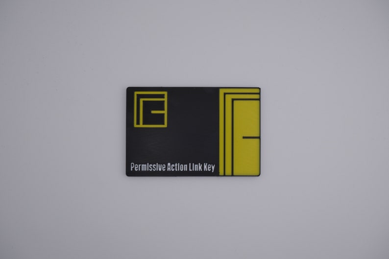 Metal Gear Solid PAL Key Cards, Permissive Action Link Keys for MGS ...