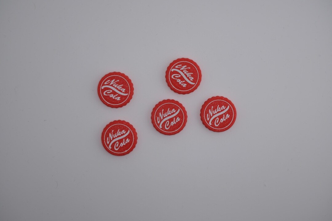 Fallout Nuka Cola Caps - 5 Piece Set - Etsy