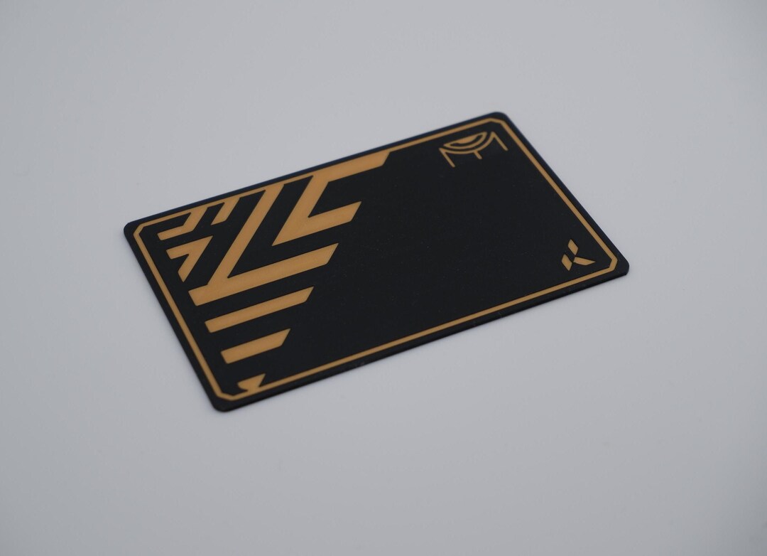 Valorant Chamber Card, Valorant Cosplay, Chamber Teleport, Double Sided ...