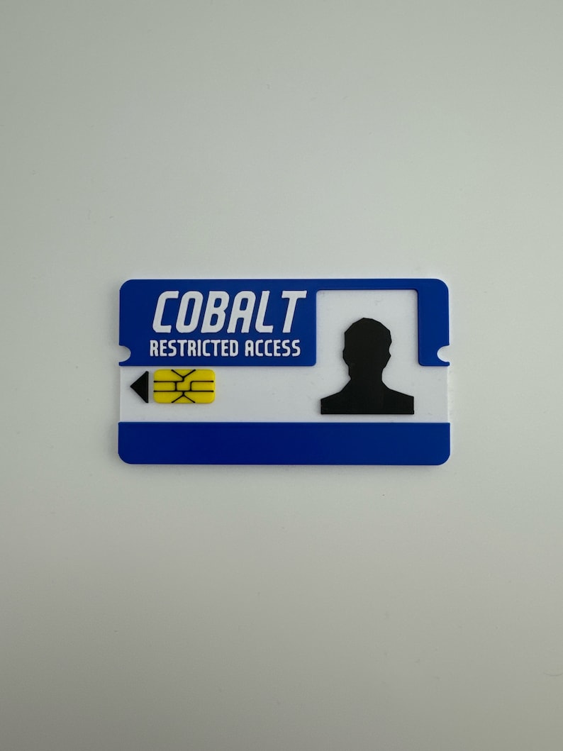 Rust Cobalt Keycard Set | Red Blue Green Keycards | Game Replica ...