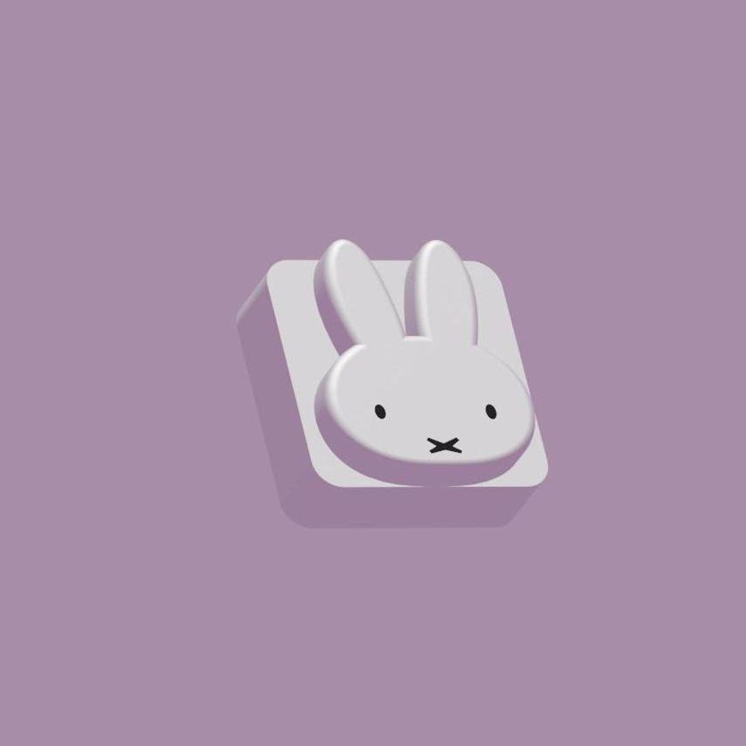 Miffy Keycap & Keychain | Stress Relief Fidget Toy | Gift for Her - Etsy