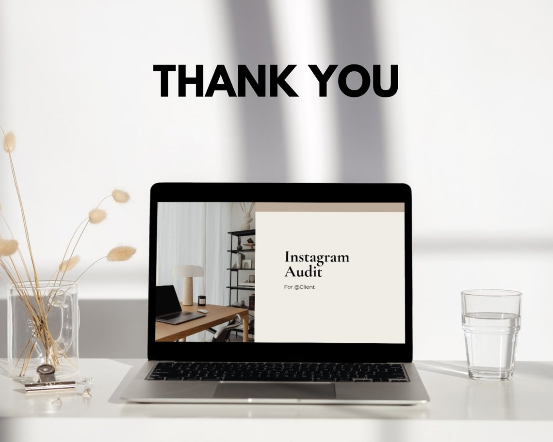 Editable Instagram Audit Template for Social Media Managers - Aesthetic ...