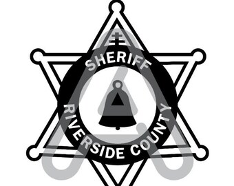 Riverside County Sheriff SVG File - Etsy