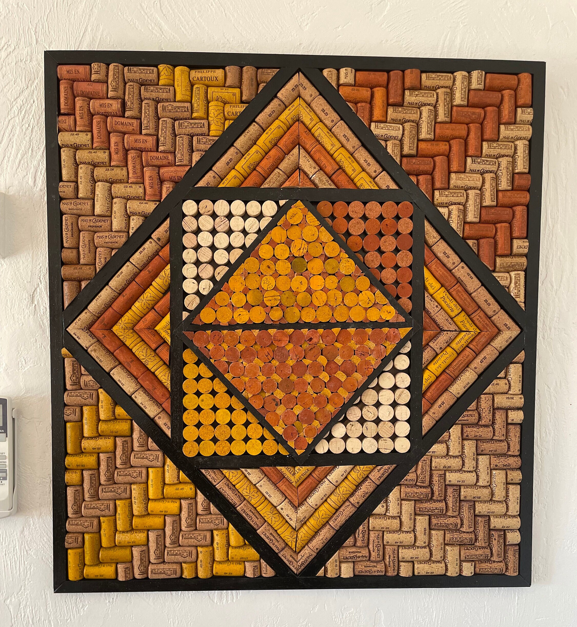 Wine Corks Wall Chart. Entirely Handmade Creation. - Etsy