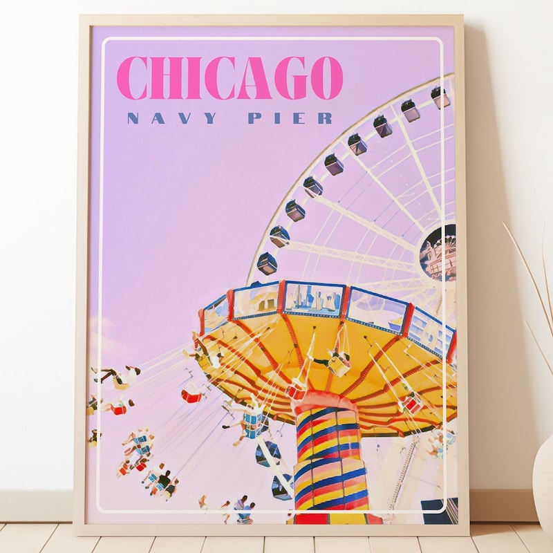 Chicago Print - Etsy