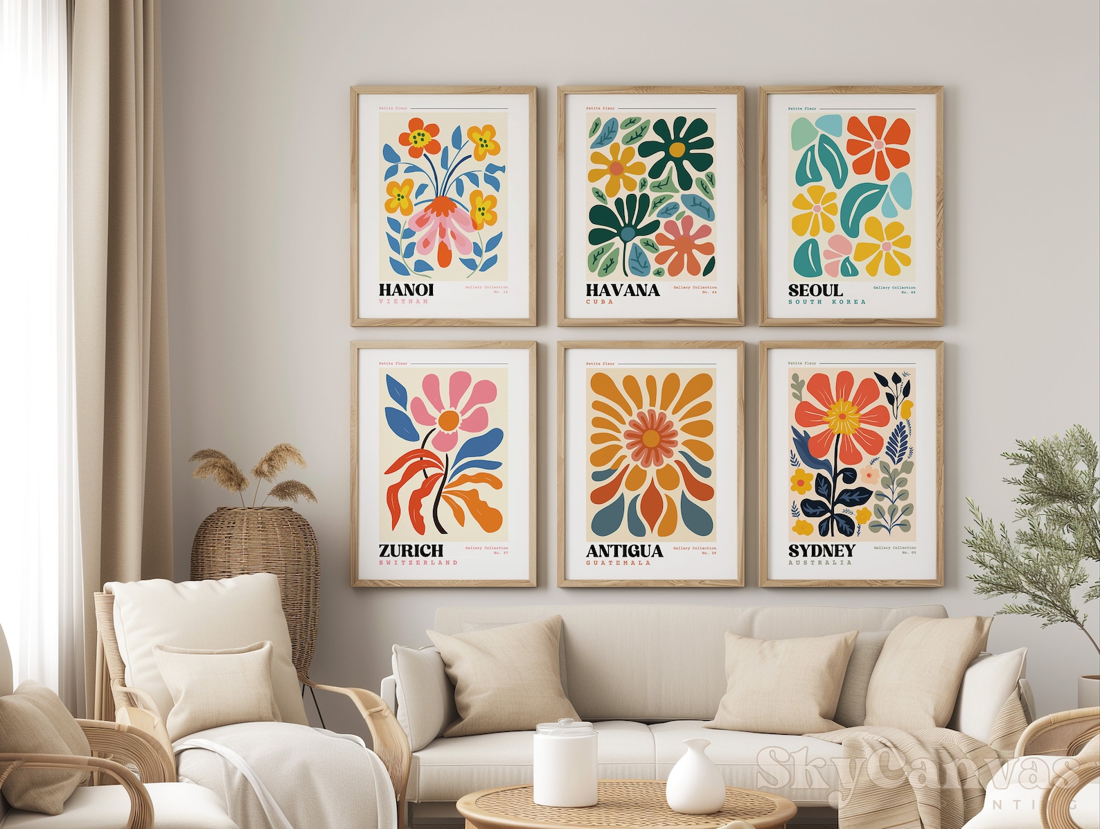 Havana Cuba Flower Market Print, Digital Download — Retro Botanical ...