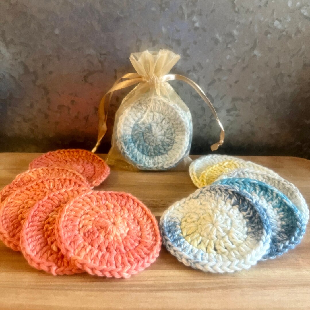 Crochet Cotton Face Scrubbies - Etsy