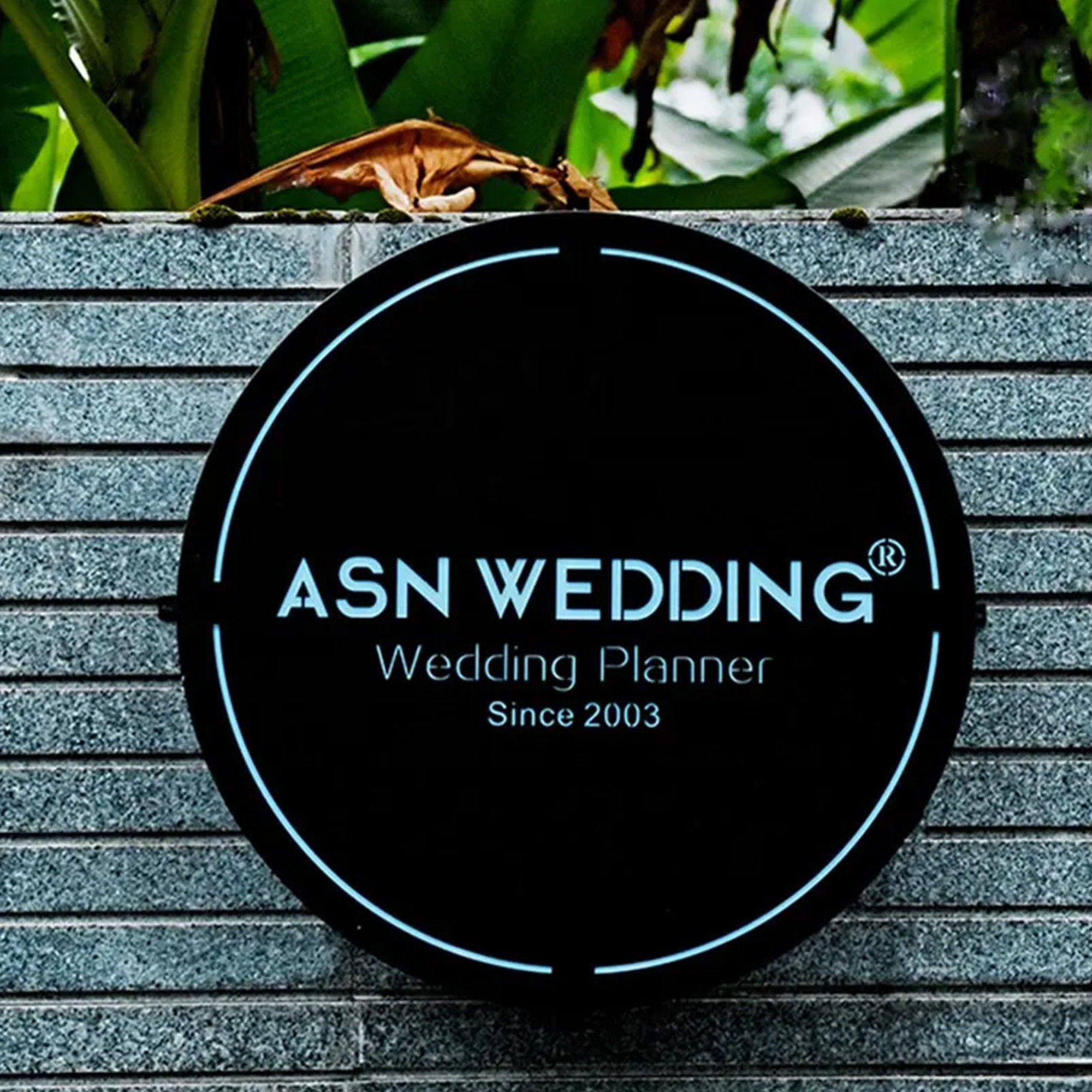 Custom LED 3D Backlit Business Logo Sign Signage, Metal LED Light Box ...