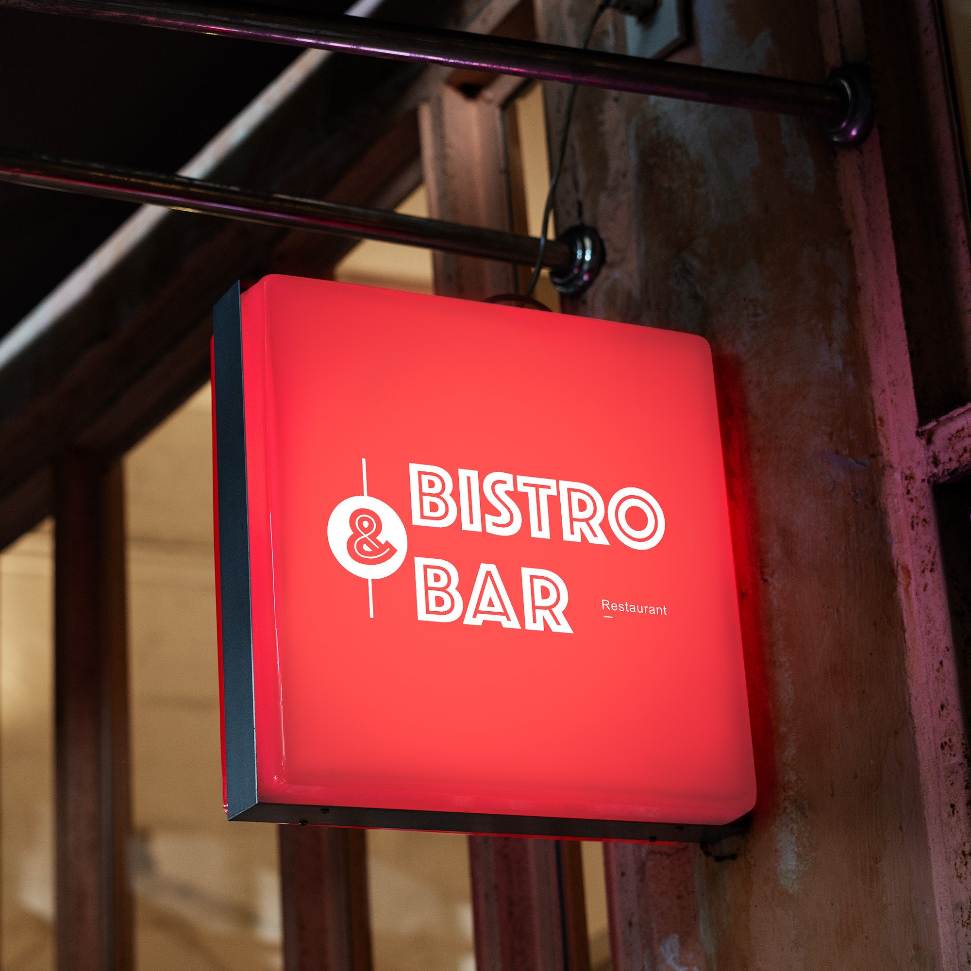 Custom Acrylic Light Box, Business Light Box Signboard, Storefront ...